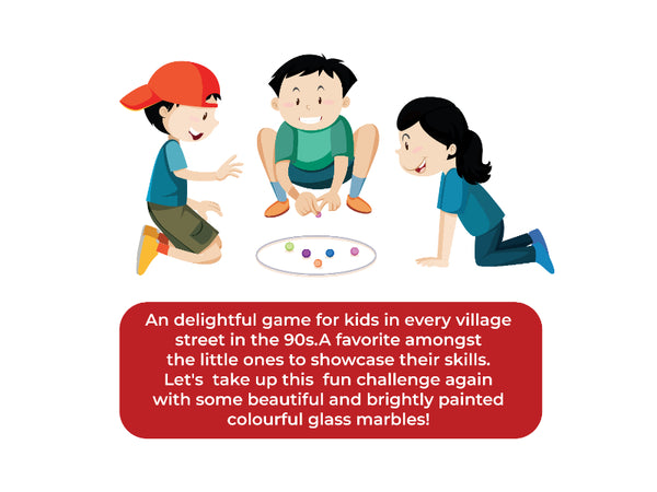 Collectible Marble Game Set / Goli / Kanche Game Set – Desi Toys
